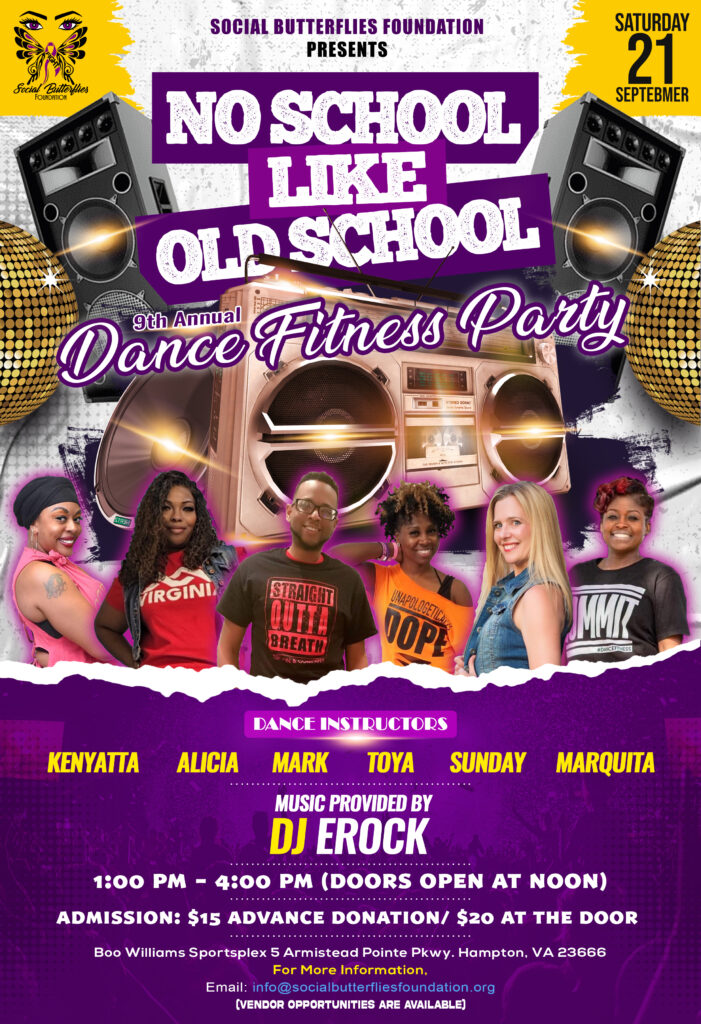 No School Like Old School Dance Fitness Party - Social Butterflies ...